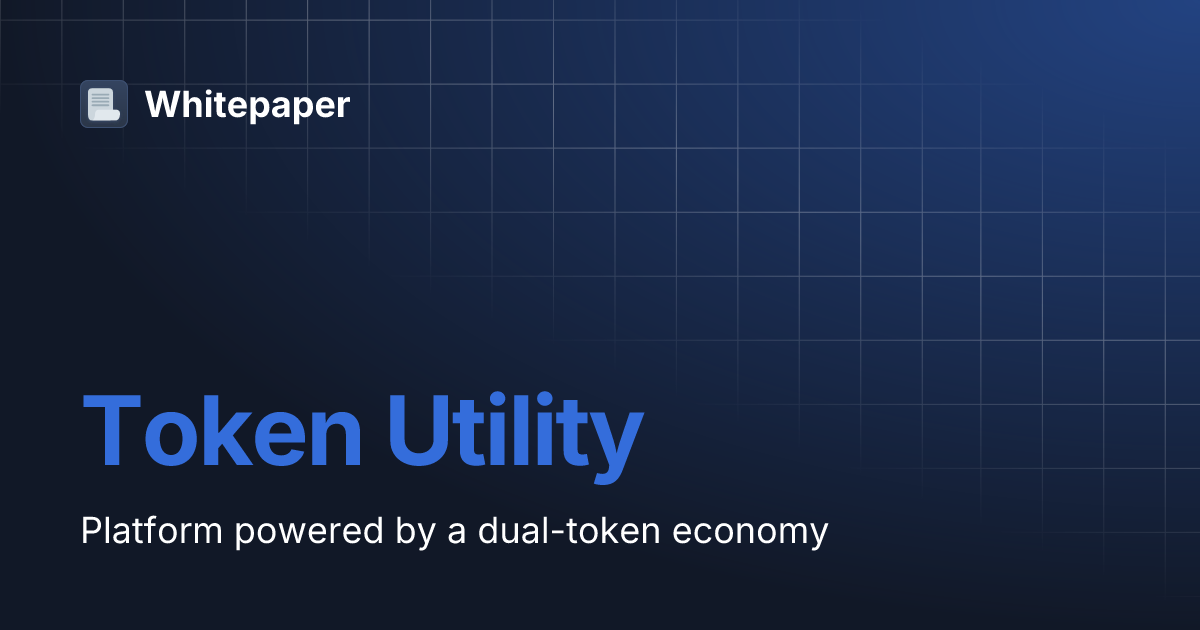 Token Utility | Whitepaper